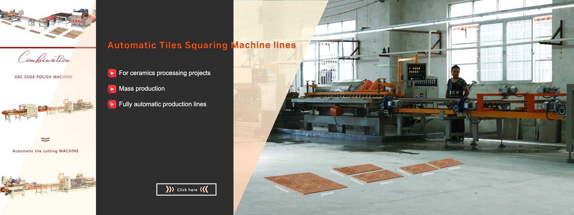CNC tiles cutter,automatic mosaic cutting machine,edge grinding machine ...